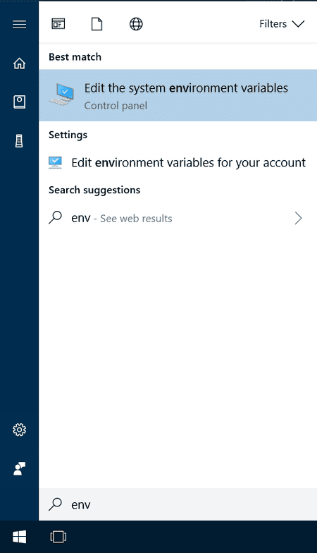 How to change environment variables on Windows 10 | Architect Ryan